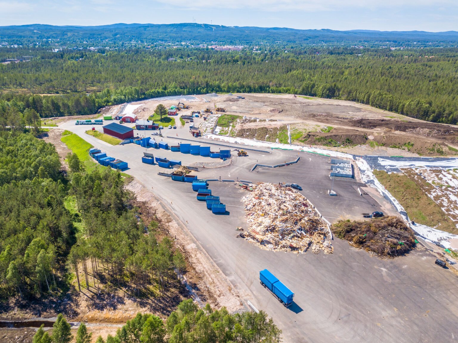 Lokal lakvattenbehandling Malungs deponi » wrs.se